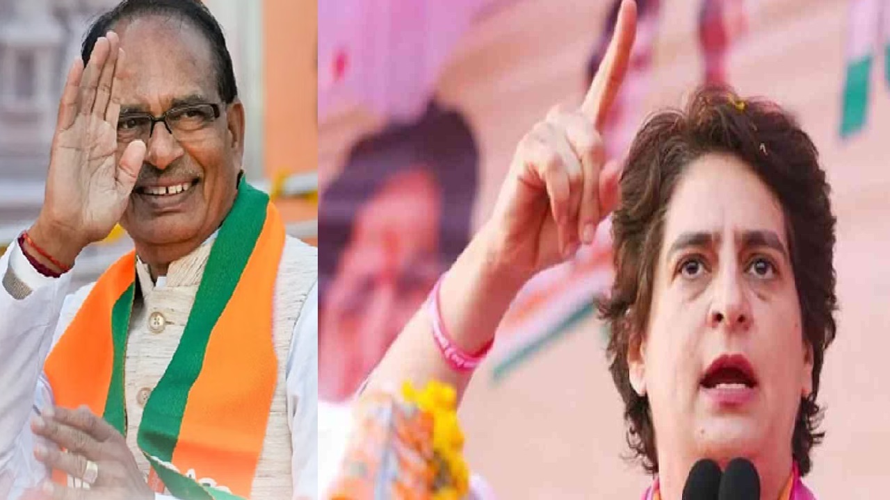 MP Assembly Election: CM शिवराज ने दिग्विजय सिंह के बहाने प्रियंका ...