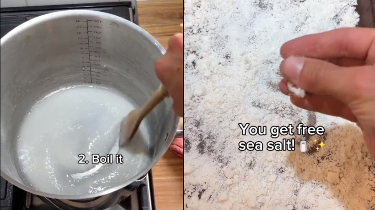 Watch: घर में इस तरह से नमक बनाता है यह शख्स, देखें वायरल वीडियो ...