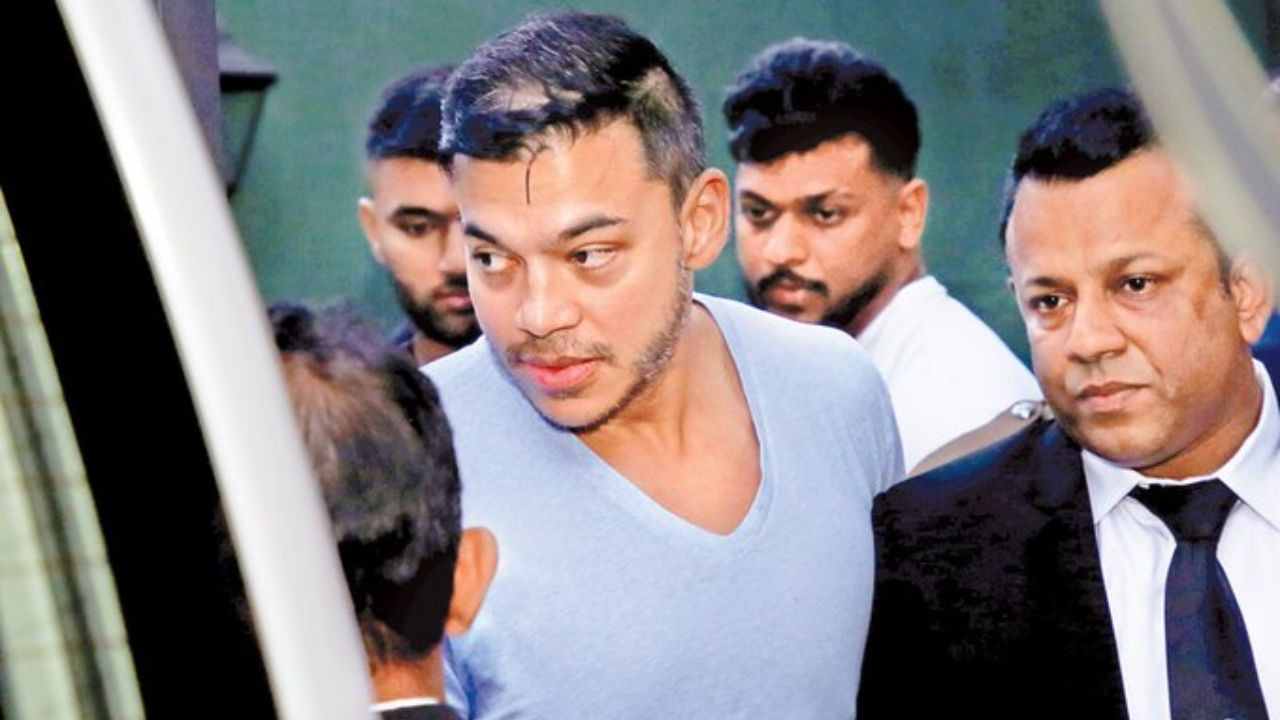 श्रीलंका के पूर्व राष्ट्रपति महिंदा राजपक्षे के बेटे नमल राजपक्षे पर ...