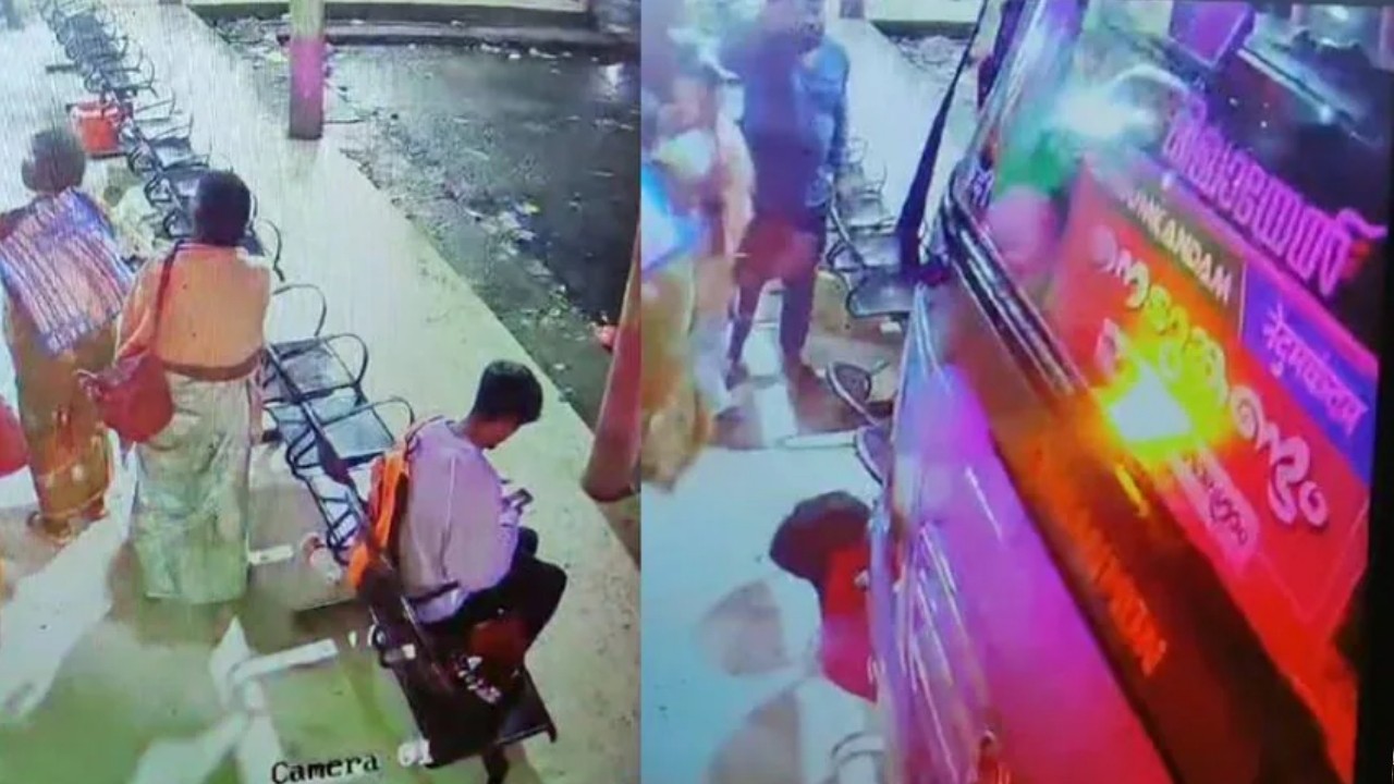 जाको राखे साइयां...मौत के मुंह से बचने का इससे खतरनाक वीडियो नहीं देखा ...