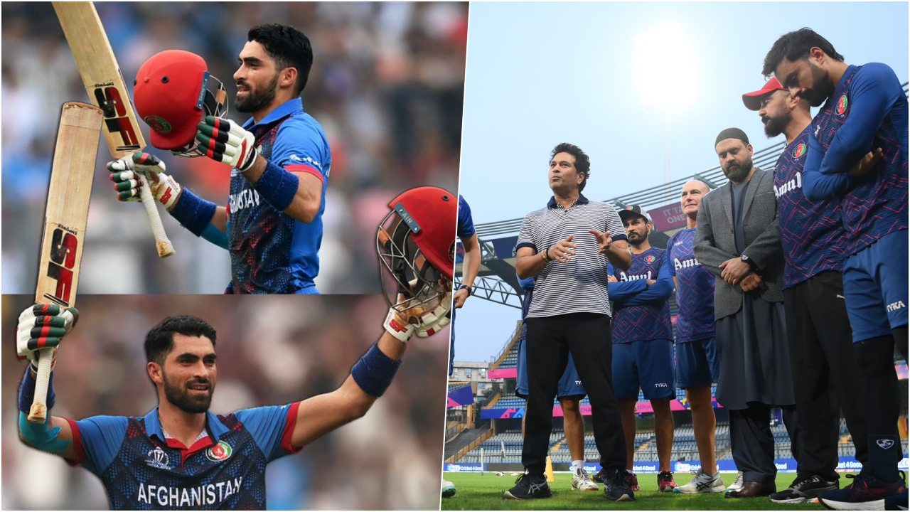 AFG vs AUS: सचिन से लिया गुरुमंत्र, फिर लगा दी कंगारू गेंदबाजों की ...